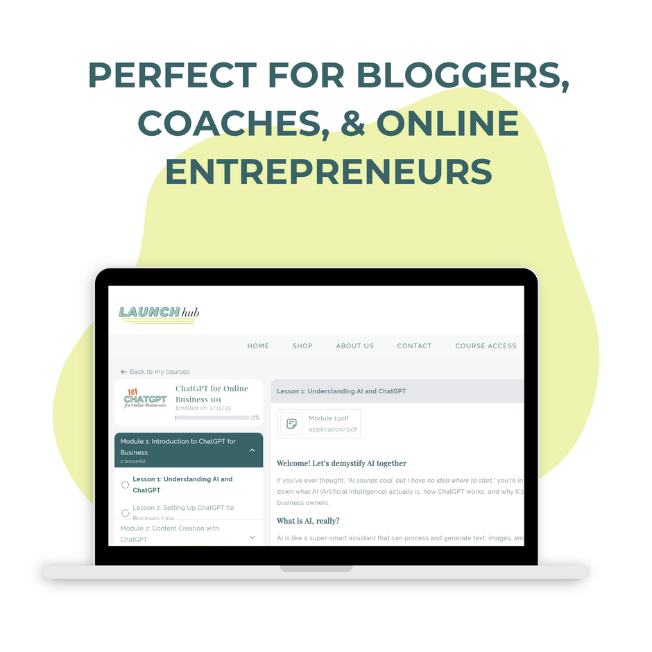 Shop All – The Launch Hub