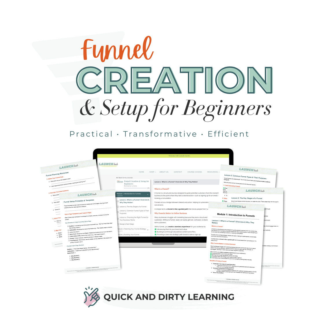 Funnel Creation & Setup for Beginners – The Launch Hub